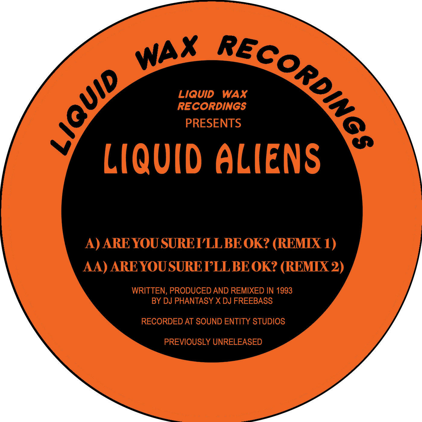 Liquid Aliens - Are You Sure I'll Be OK? - Remixes - (RED, YELLOW & GR ...