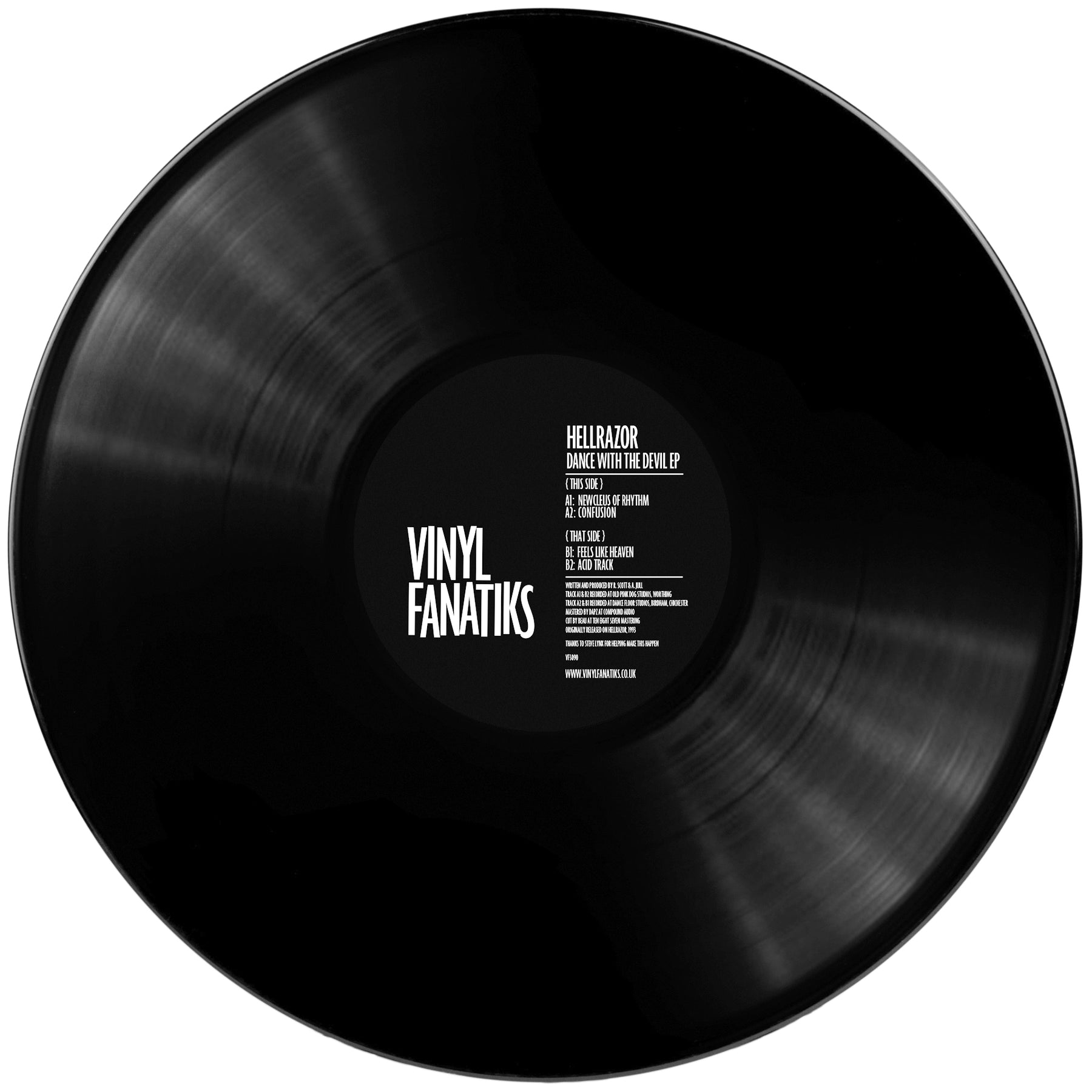 Hellrazor 2 - Dance With The Devil EP - VFS090 - BLACK VINYL – Vinyl ...