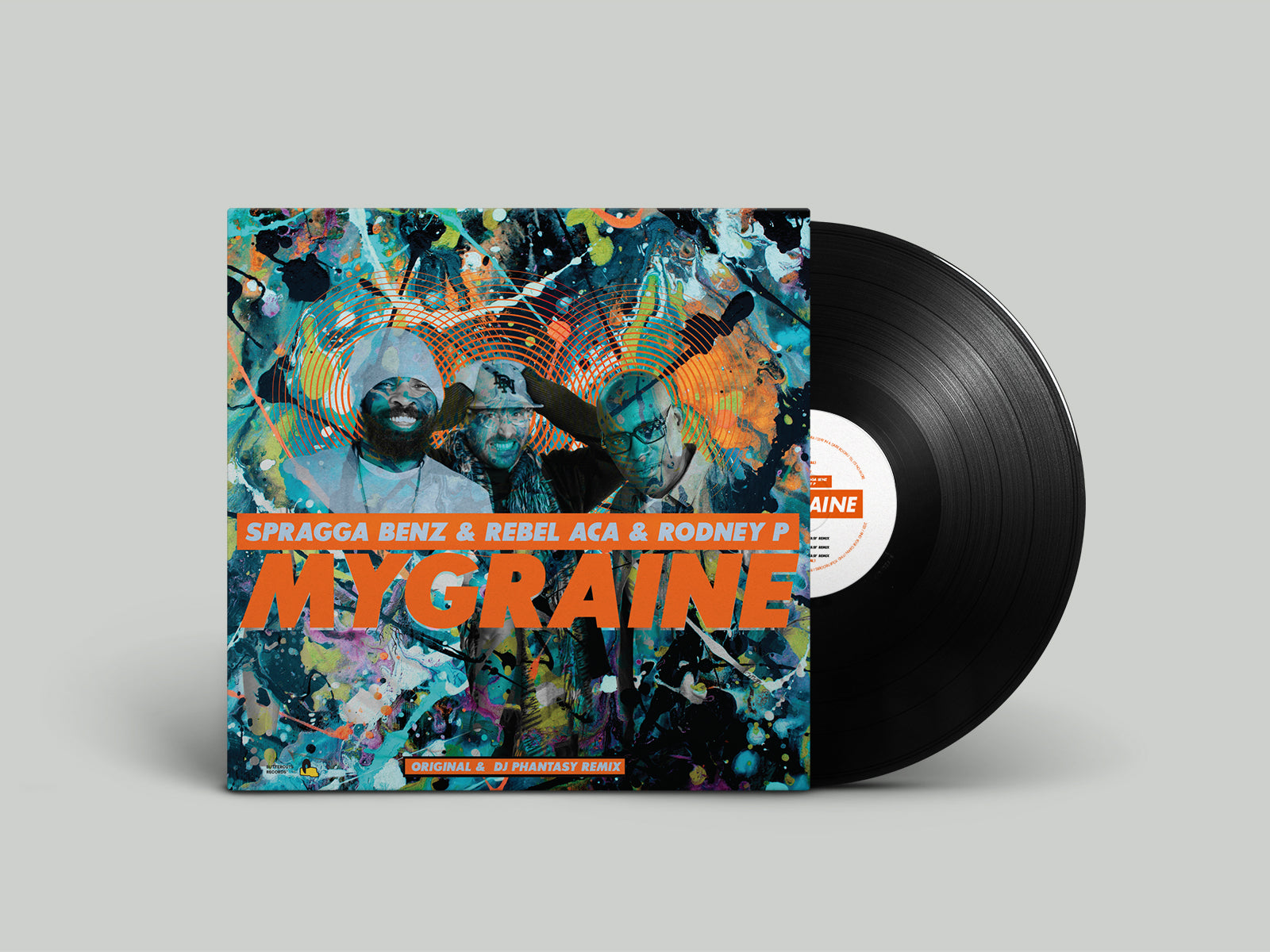 *SIGNED* Rebel ACA, Rodney P, Spragga Benz & DJ Phantasy 'Mygraine ...