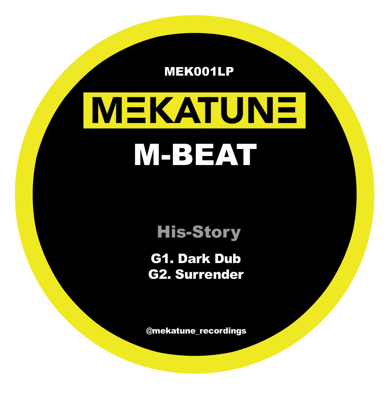 M-Beat – Dark Dub/Surrender/Rumble/Rumble (Remix) – MEK001LP - Disc Fo ...